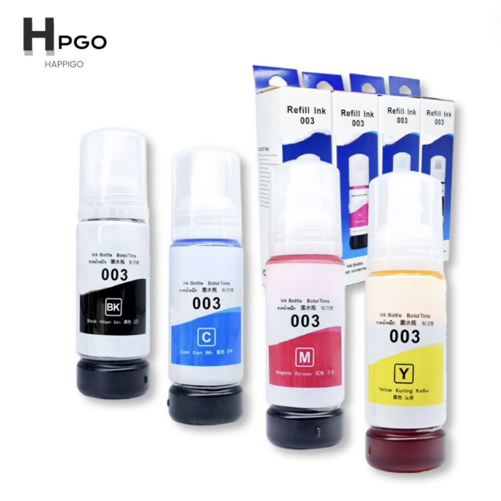 003 Ink Refill ink Compatible for Inkjet Printer L3110 L3210 L3150 ...