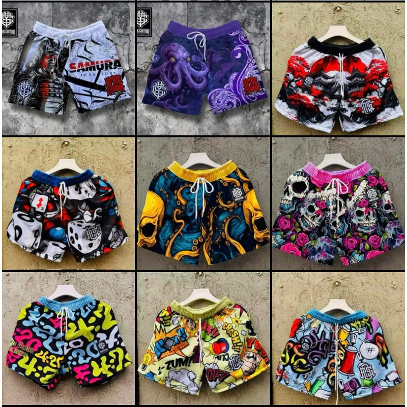 TRENDING AIRCOOL MESH SHORT UNISEX w/ 2 POCKETS FULL SUBLIMATION for ...