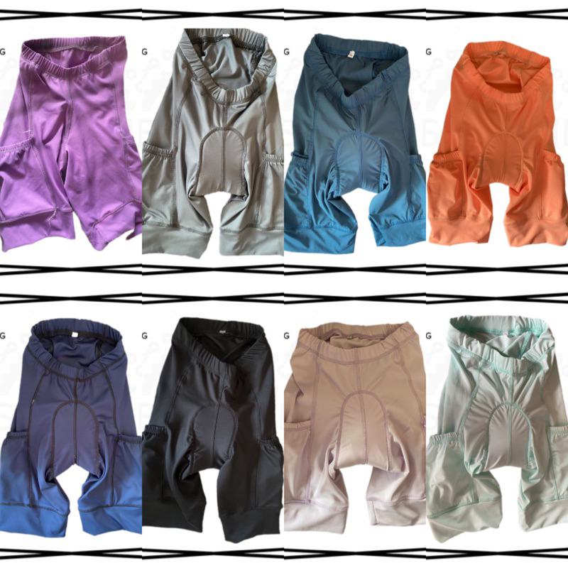 NTS Cyling Short with 3 Pocket for Girls/Women (Side pocket & Back ...