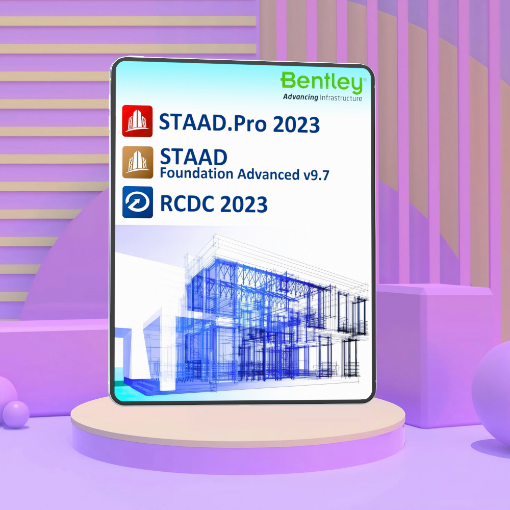 STAAD.Pro 2023 + Foundation Advanced 2023 | Shopee Philippines