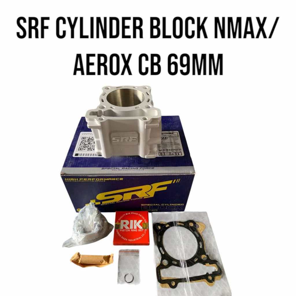 REDSPEED SRF CYLINDER BLOCK NMAX/AEROX CB 69MM | Shopee Philippines