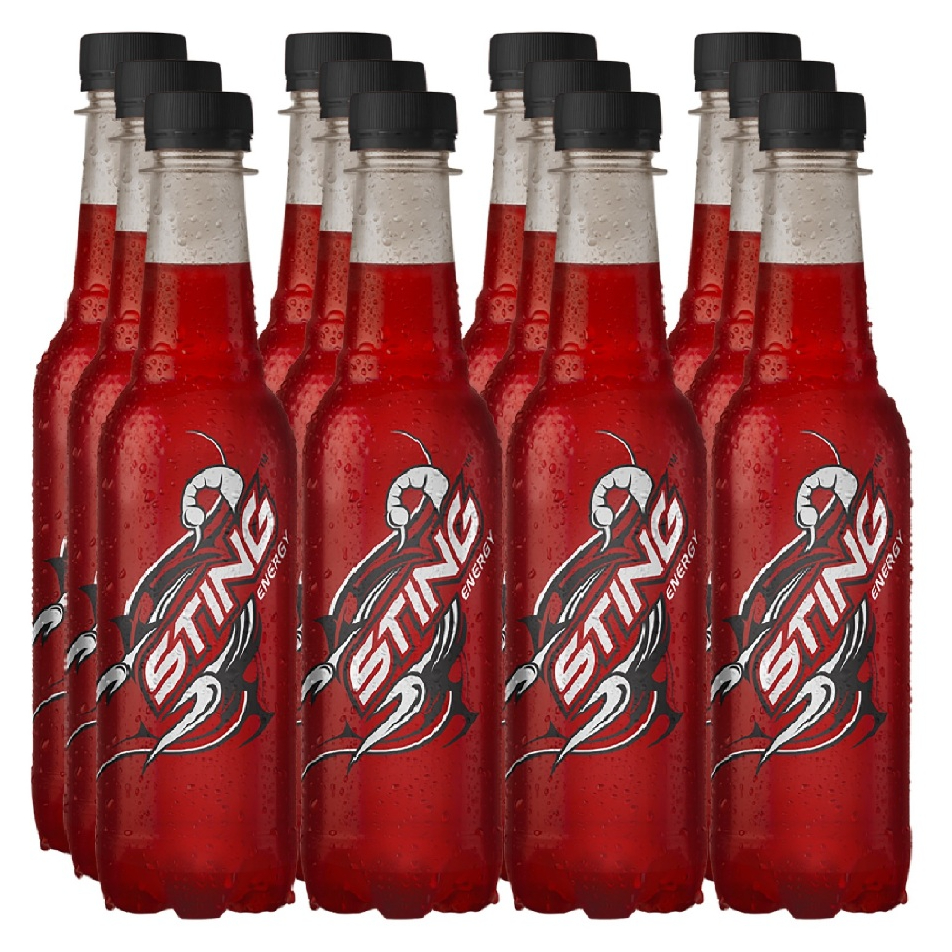 Sting Energy Drink Strawberry 290mlx12s | Shopee Philippines