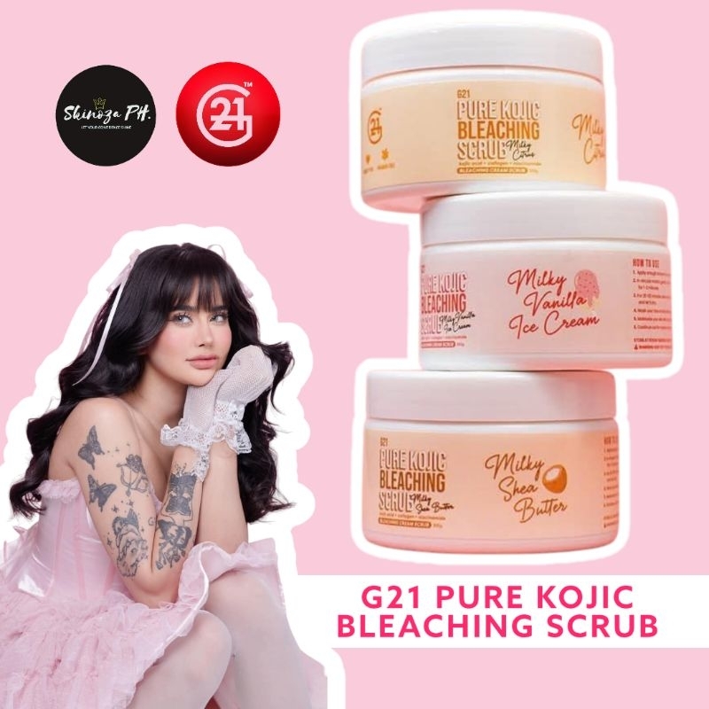 G21 Pure Kojic Bleaching Scrub 300g | Shopee Philippines