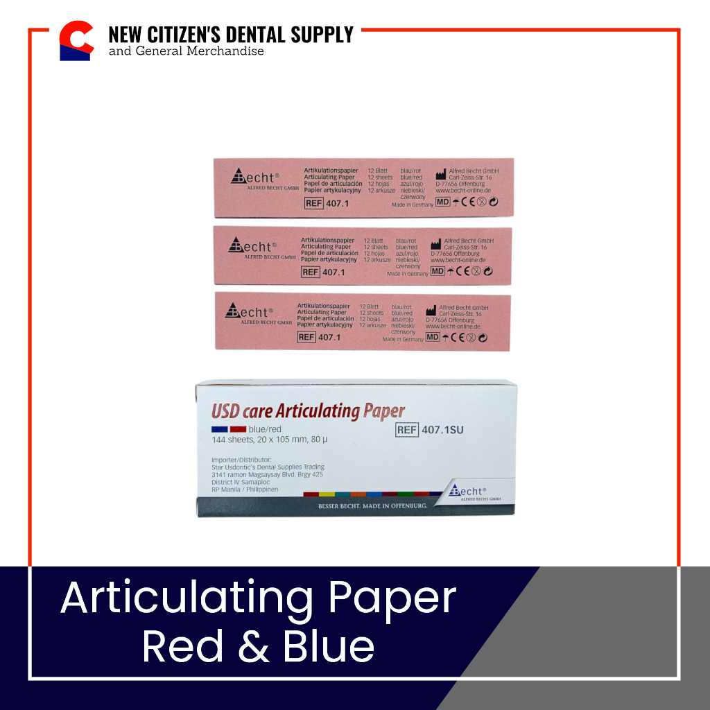 Articulating Paper Straight Red & Blue (BOX) | Shopee Philippines