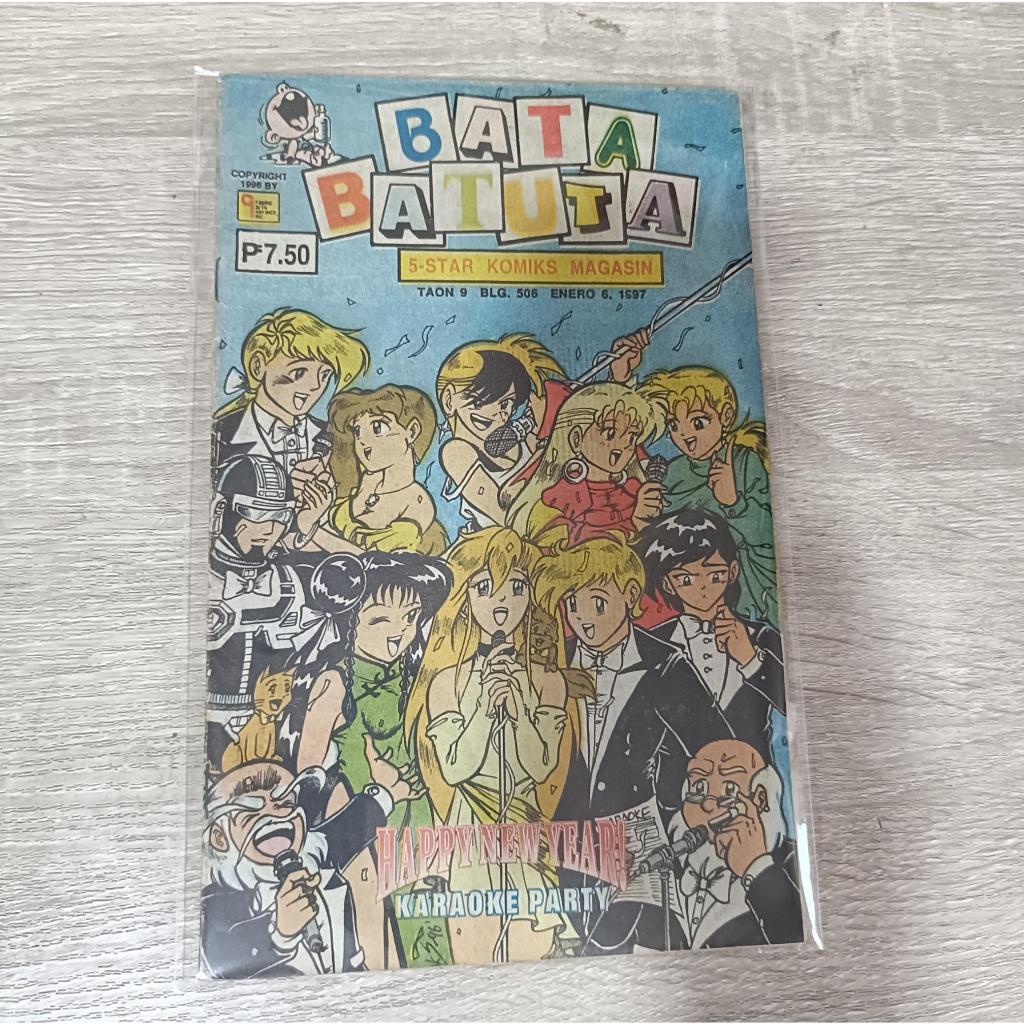 Bata Batuta #506 Enero 6, 1997 Tagalog / Filipino komiks | Shopee ...