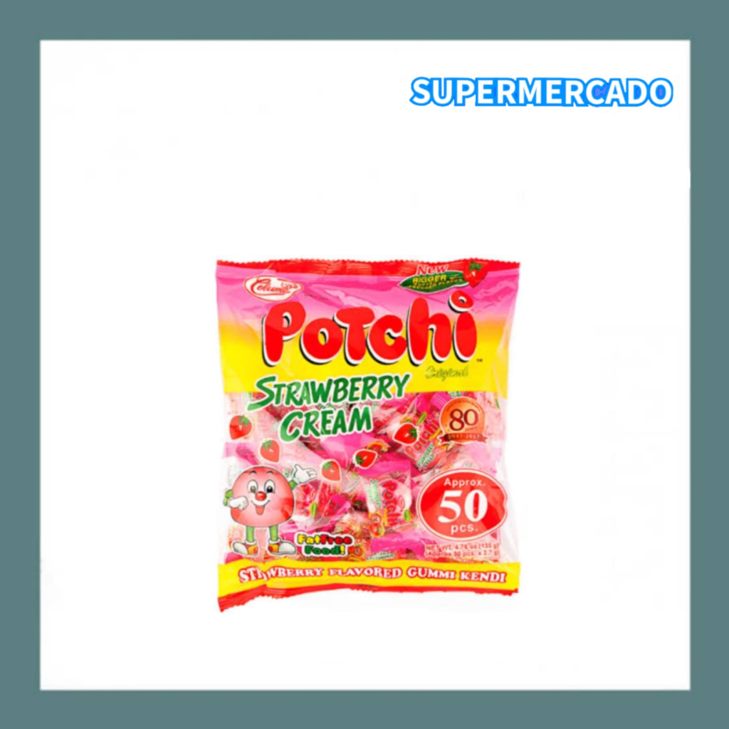 Potchi Strawberry Cream 50s | Shopee Philippines