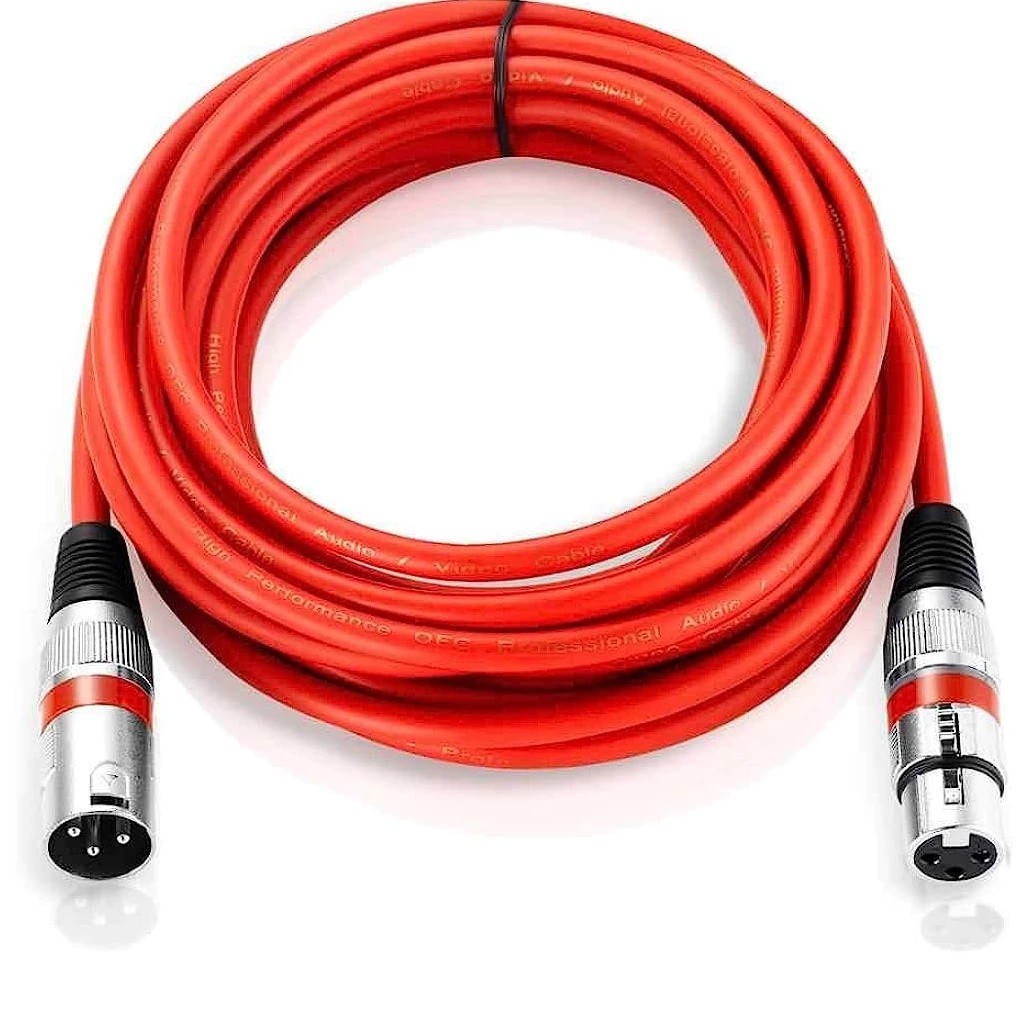 XLR 3Pin Cable Male to Female Shielded Microphone Extension Wire Cord ...