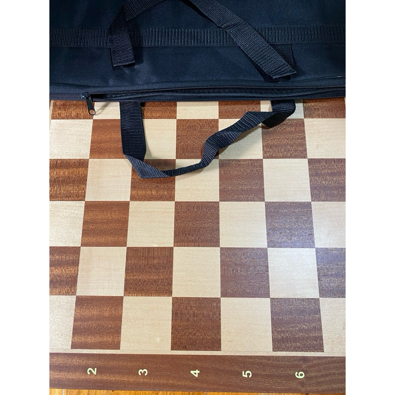 Chessmate ® • Leap Deluxe Wooden Chess Board High Grade Wood (Board ...