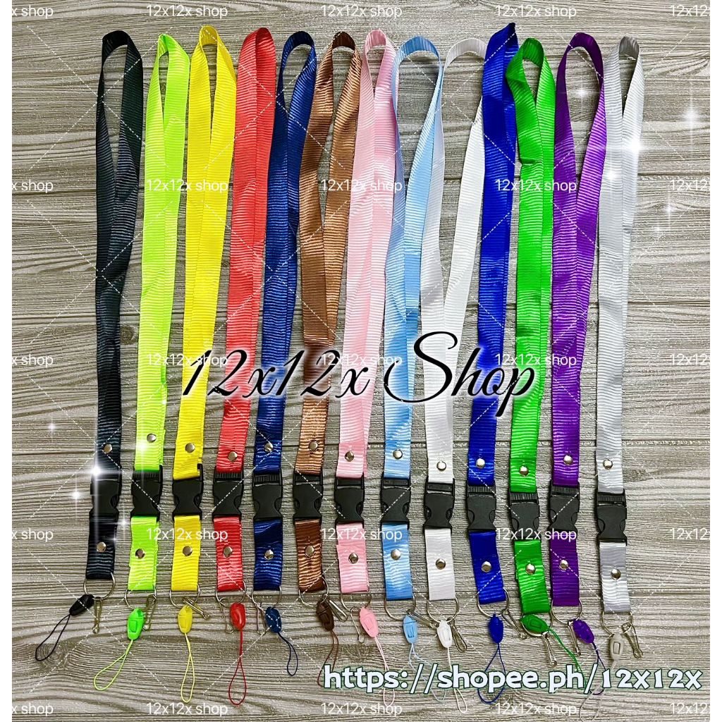 3/4 inch Plain ID Case Lanyard 2.0 cm plain ID Lace | Shopee Philippines