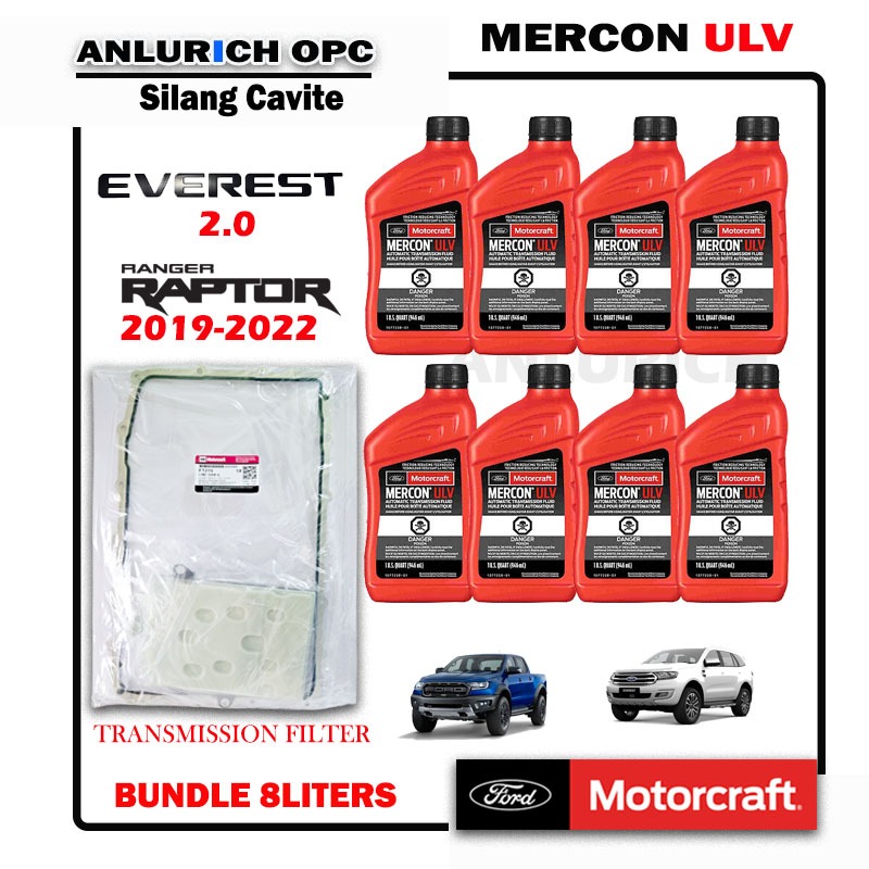 MERCON ULV Automatic Transmssion Fluid ( 8LITERS ) RANGER RAPTOR ...