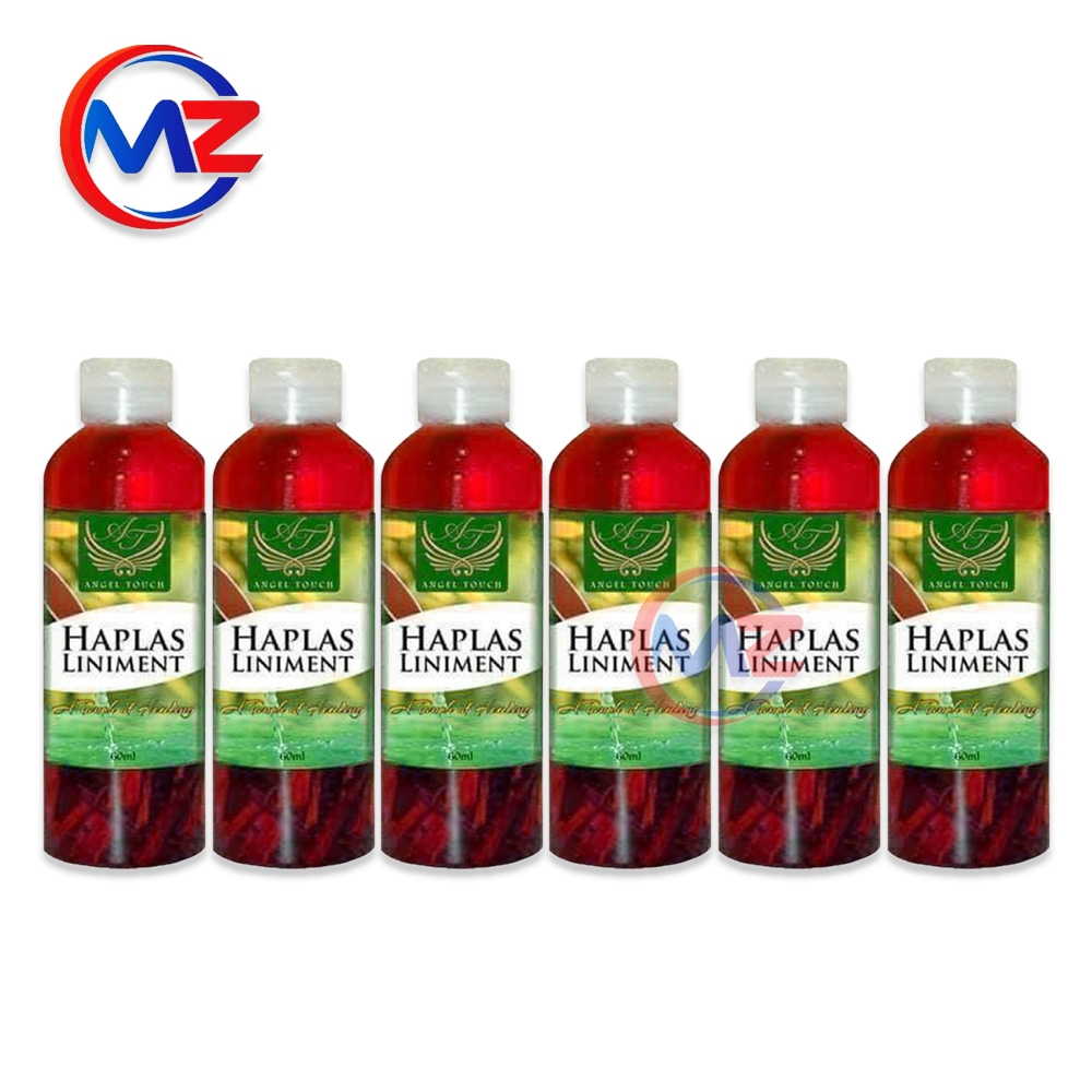 ( SET OF 6 ) Haplas LINIMENT a touch of healing by angel touch massage ...