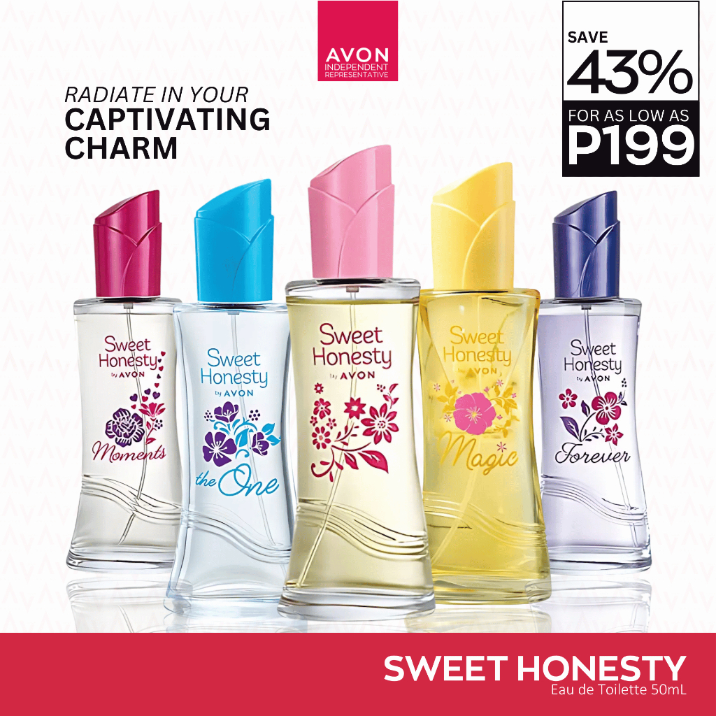 AVON Sweet Honesty Eau De cologne Spray 50ML - Classic,Moments,Forever ...