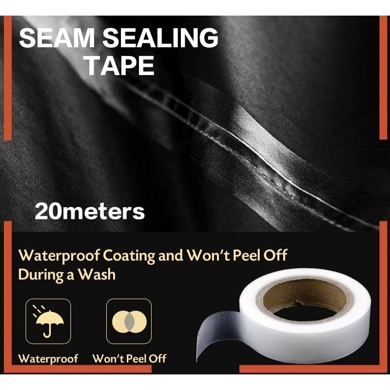 Seam Sealing Tenacious Tape for Waterproof PU Coated Fabrics 20m/20mm ...