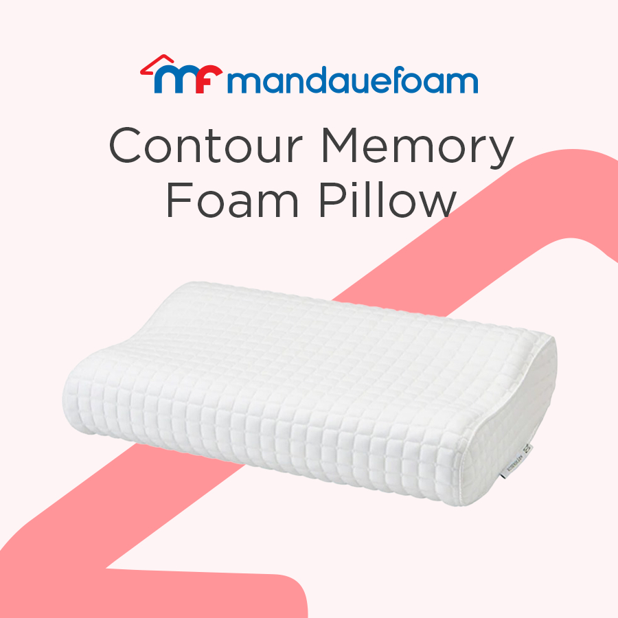 Mandaue Foam Contour Memory Foam Pillow | Shopee Philippines