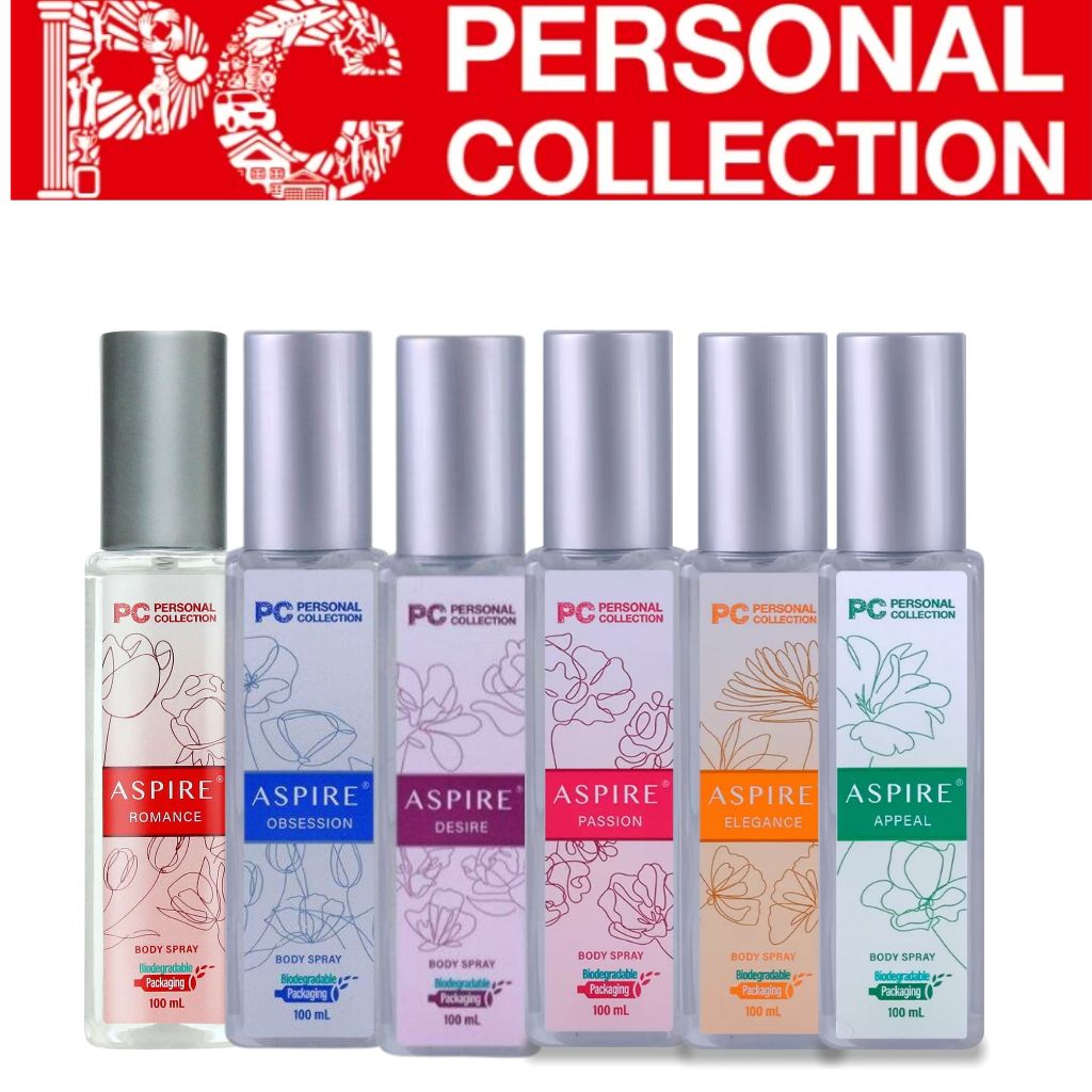 PERSONAL COLLECTION ASPIRE BODY SPRAY 100ML | Shopee Philippines