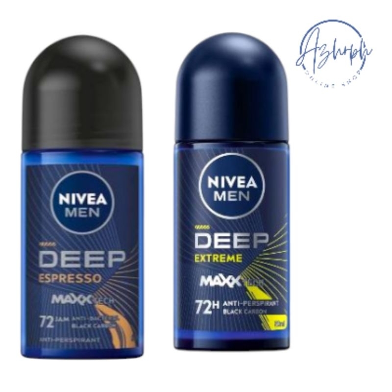 Nivea Men Deep Extreme/Espresso Maxxtech 72h Antiperspirant Black ...