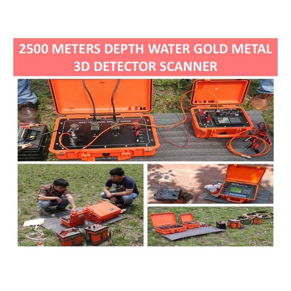 gold water detector scanner 2500 meter depth 3d gold scanner detector ...