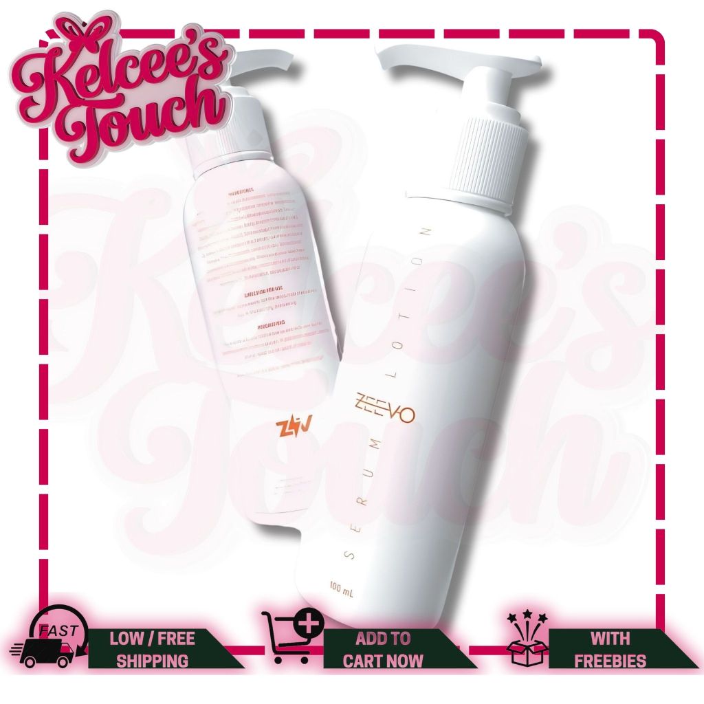 Zeevo Serum Lotion With Whitening Effect 100ml + Freebies | Shopee ...