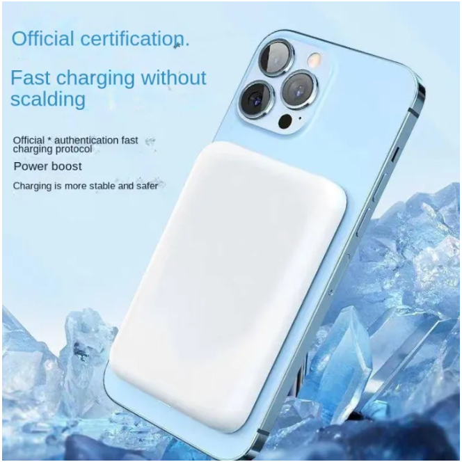 Fast Charging Wireless Magnetic Mini Battery Pack Power Bank | Shopee ...