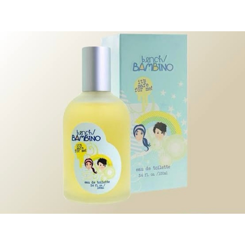 BENCH BAMBINO EAU DE TOILETTE EDT 100ML | Shopee Philippines