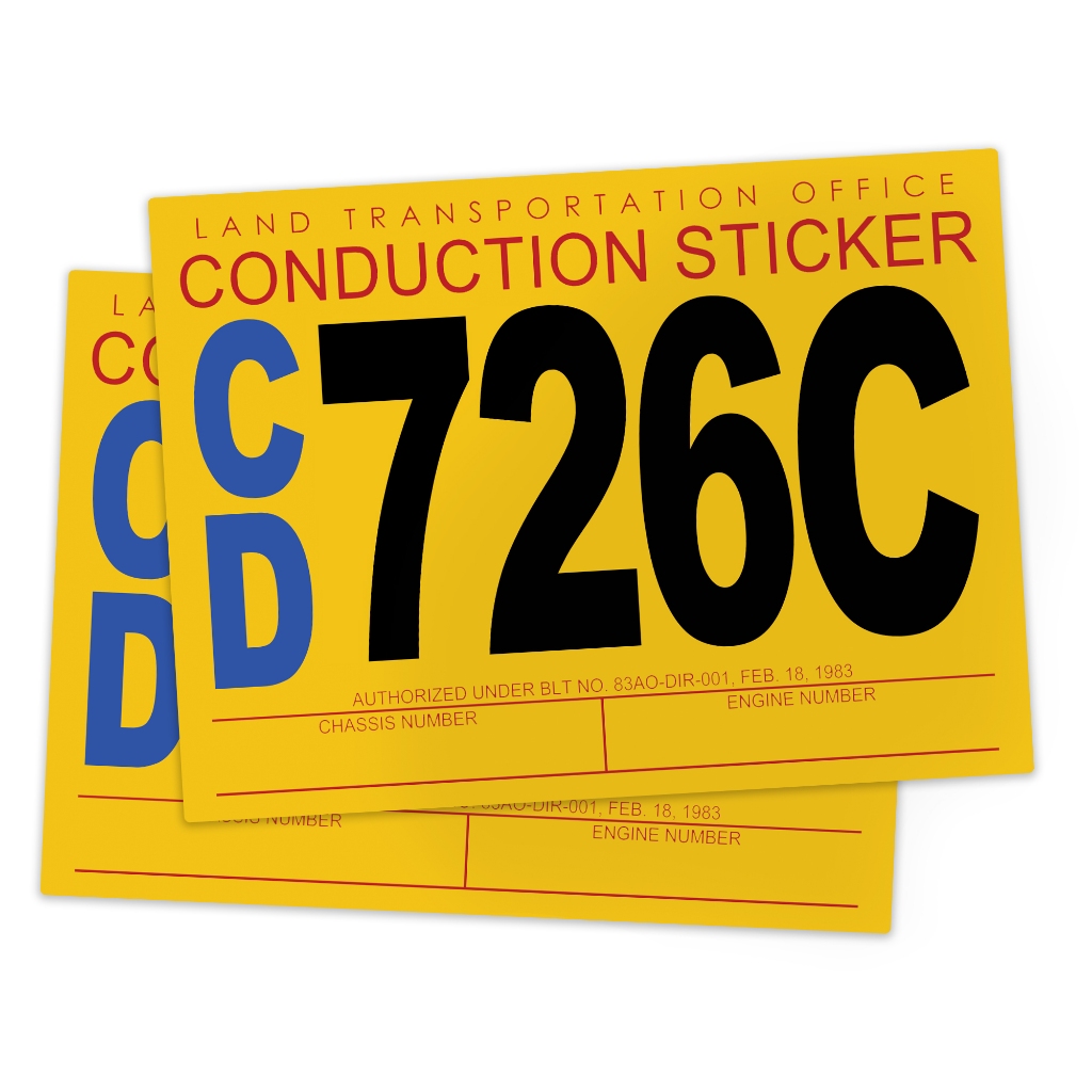 Conduction Sticker Recondition Vehicle Sticker Repair Faded Sticker ...