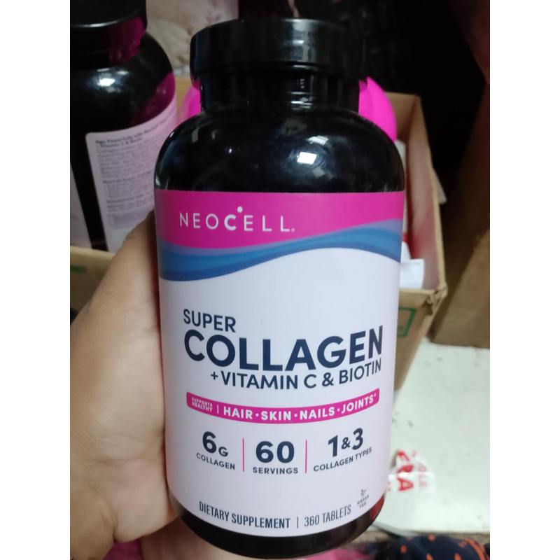 NEOCELL SUPER COLLAGEN 360 TABLETS ‼️DAMAGED PACKAGING‼️ EXP 1/2026 ...