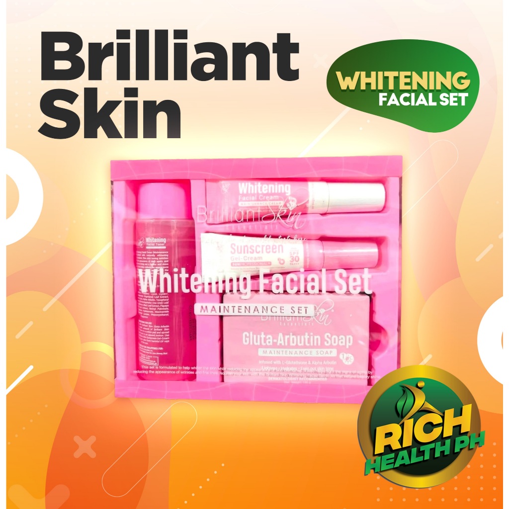 Brilliant Skin WHITENING FACIAL SET (100% Original) Zeinab Set ...
