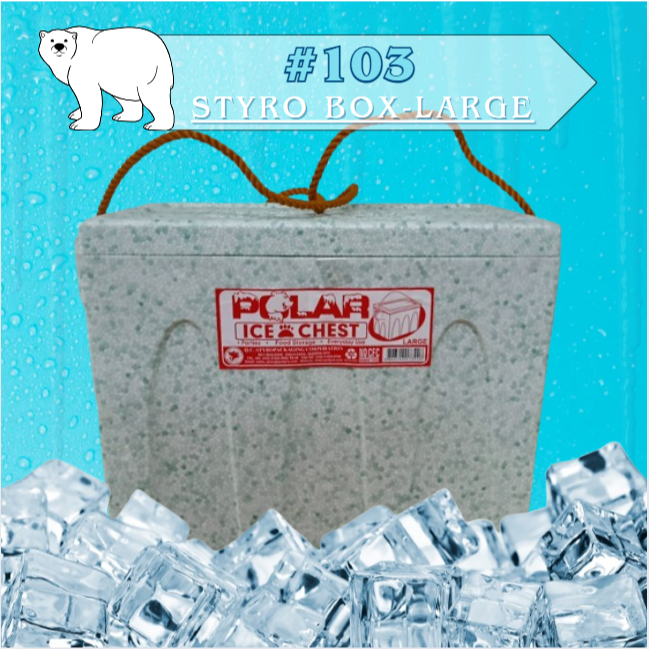 (LARGE) STYROBOX / STYRO BOX / PICNIC BOX ICE CHEST / ICE BOX / COOLER ...