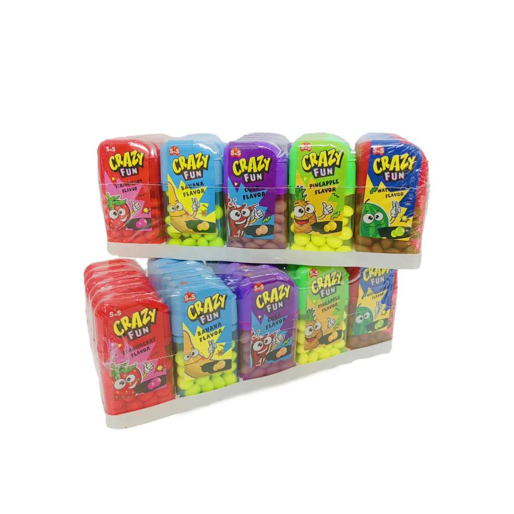 30pcs Crazy Fun Hard Candy Paninda SUGAR CRASH | Shopee Philippines