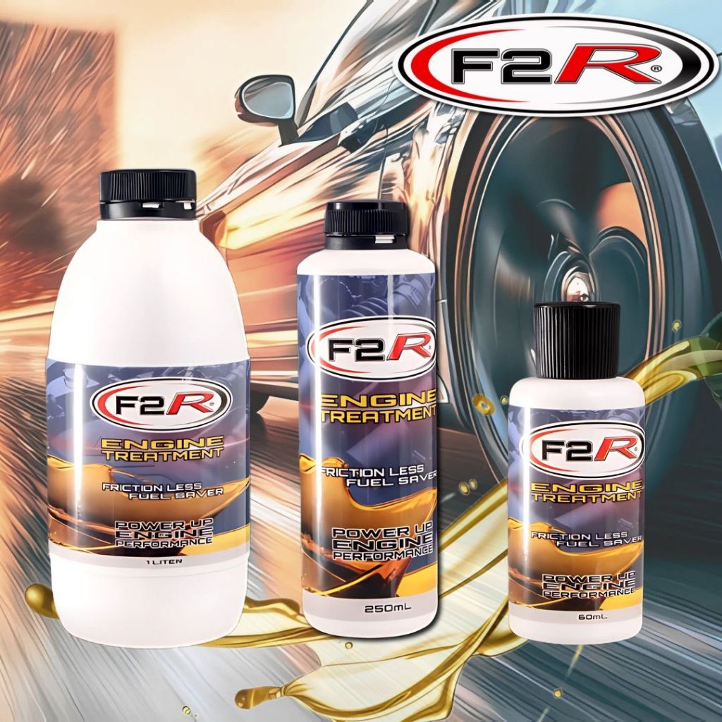 F2R Engine Treatment Oil Additive – Gas and Diesel Engine Protector ...