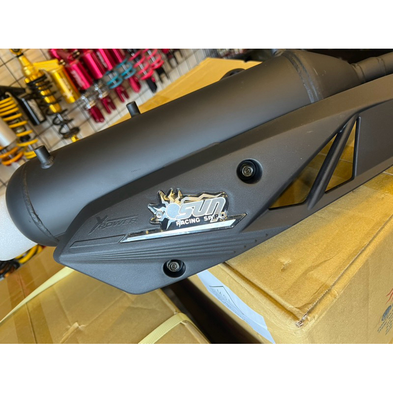 SUN RACING POWER PIPE ADJUSTABLE BLUE TIP FOR NMAX/AEROX | Shopee ...