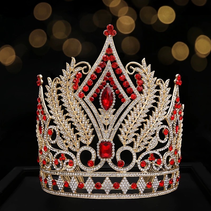 Miss World Beauty Pageant Crown Birthday Party Festival Crown Bridal ...