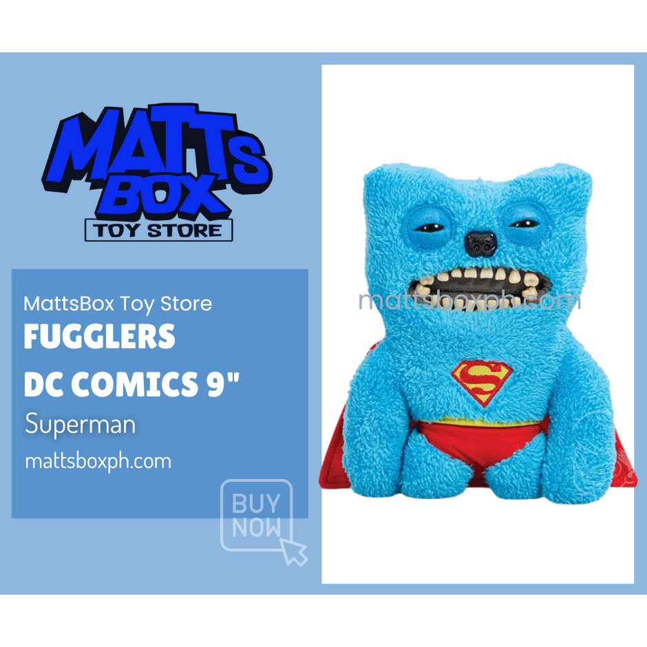 [0225] FUGGLER-DC COMICS 9"-SERIES 1 - PLUSH (Superman) | Shopee ...