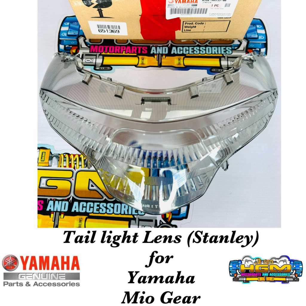TAILLIGHT LENS (STANLEY) FOR YAMAHA MIO GEAR | YAMAHA GENUINE PARTS ...