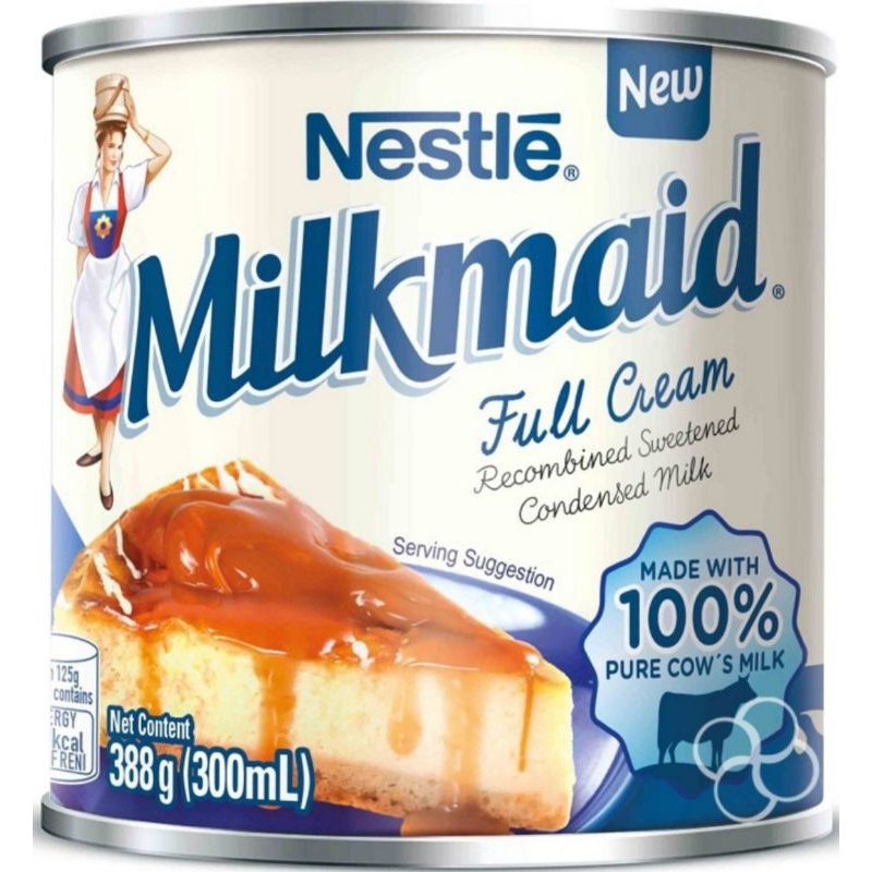 YEMA SPREAD in Can MILKMAID 388grams FULL CREAM dulce de leche | Shopee ...