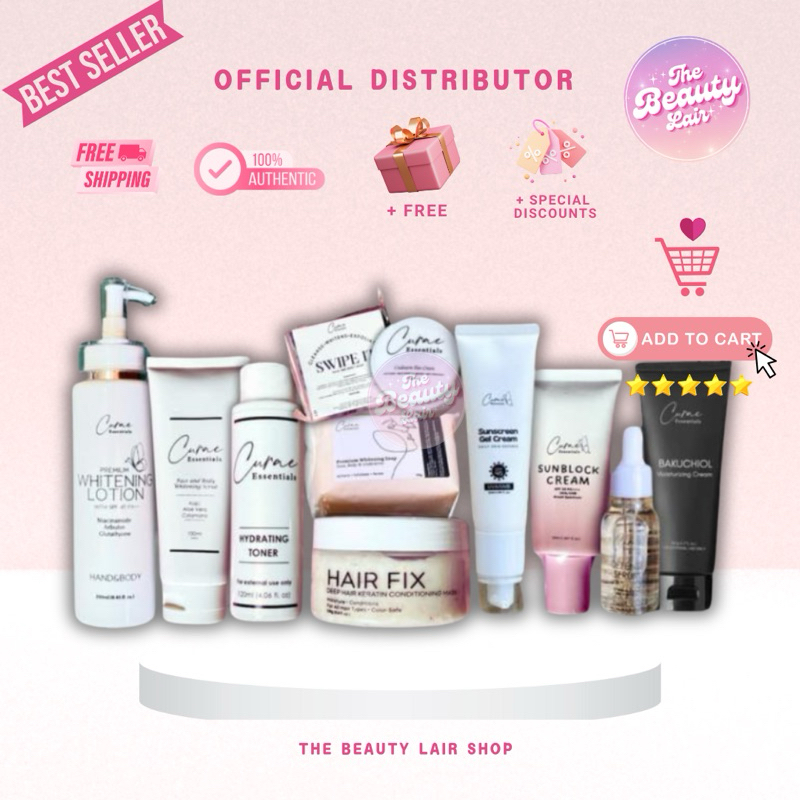 Curae Skin Essentials Legit Distributor (deo cream, scrub, SDG kit ...