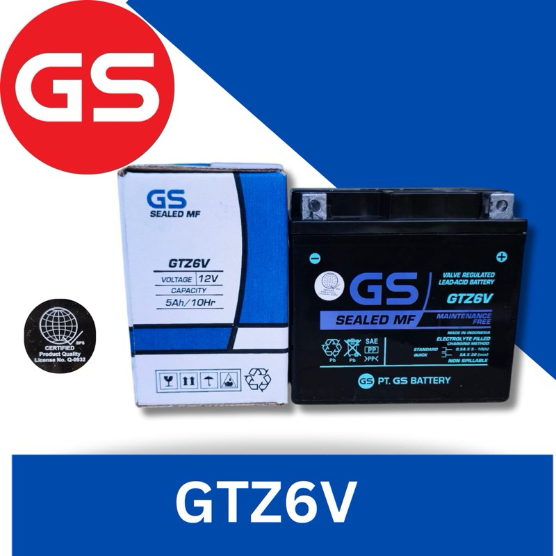 GTZ-6V GS for(HondaClickV-123/PCX/ADV)/AEROXV2/RAIDER150/150FI ...