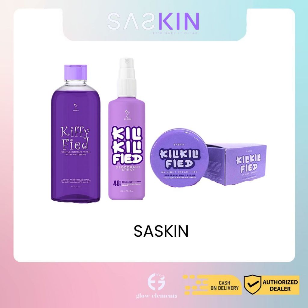 SASKIN KILI KILI FIED DEODORANT SPRAY 60ML Miss Flawless Underarm ...