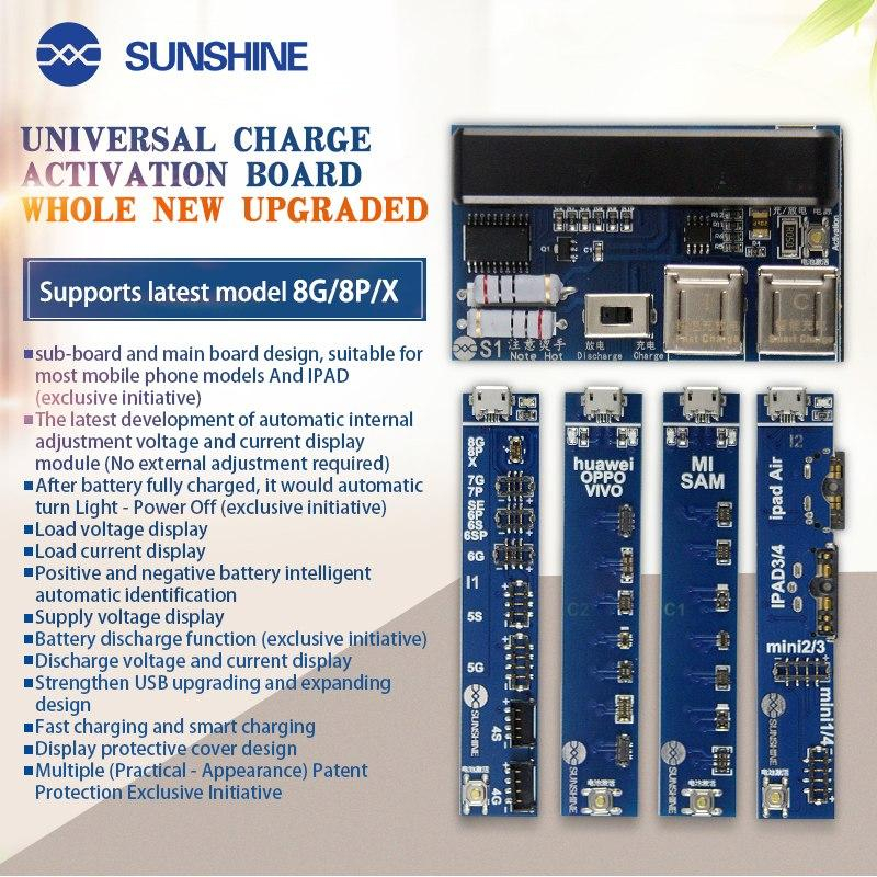 SS-909 Universal Mobile Phone Charging Activation Board for X/8/8P/7/6 ...
