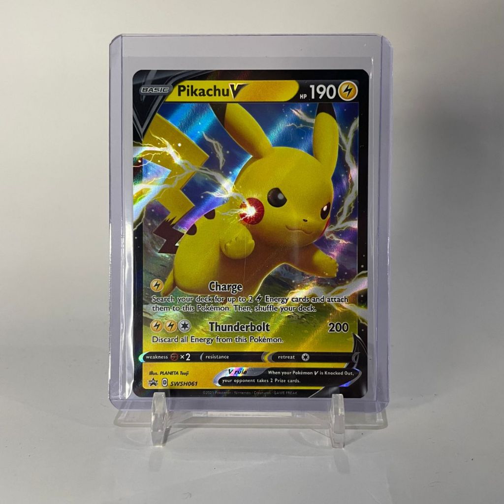 Pikachu V (Pokemon Card) | Shopee Philippines