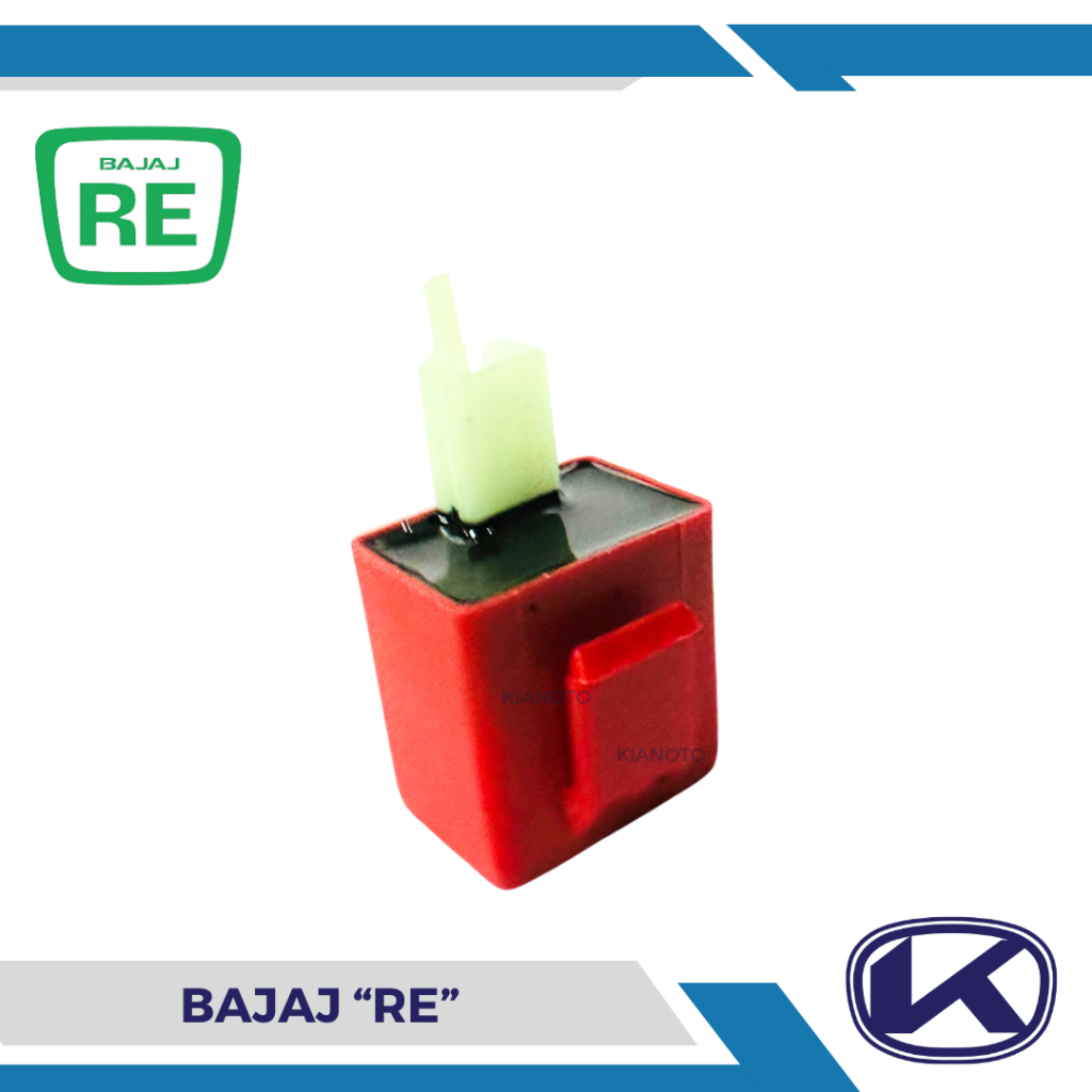 Bajaj RE (THREE WHEELER) #50 Relay Flasher Relay 2PIN | Shopee Philippines