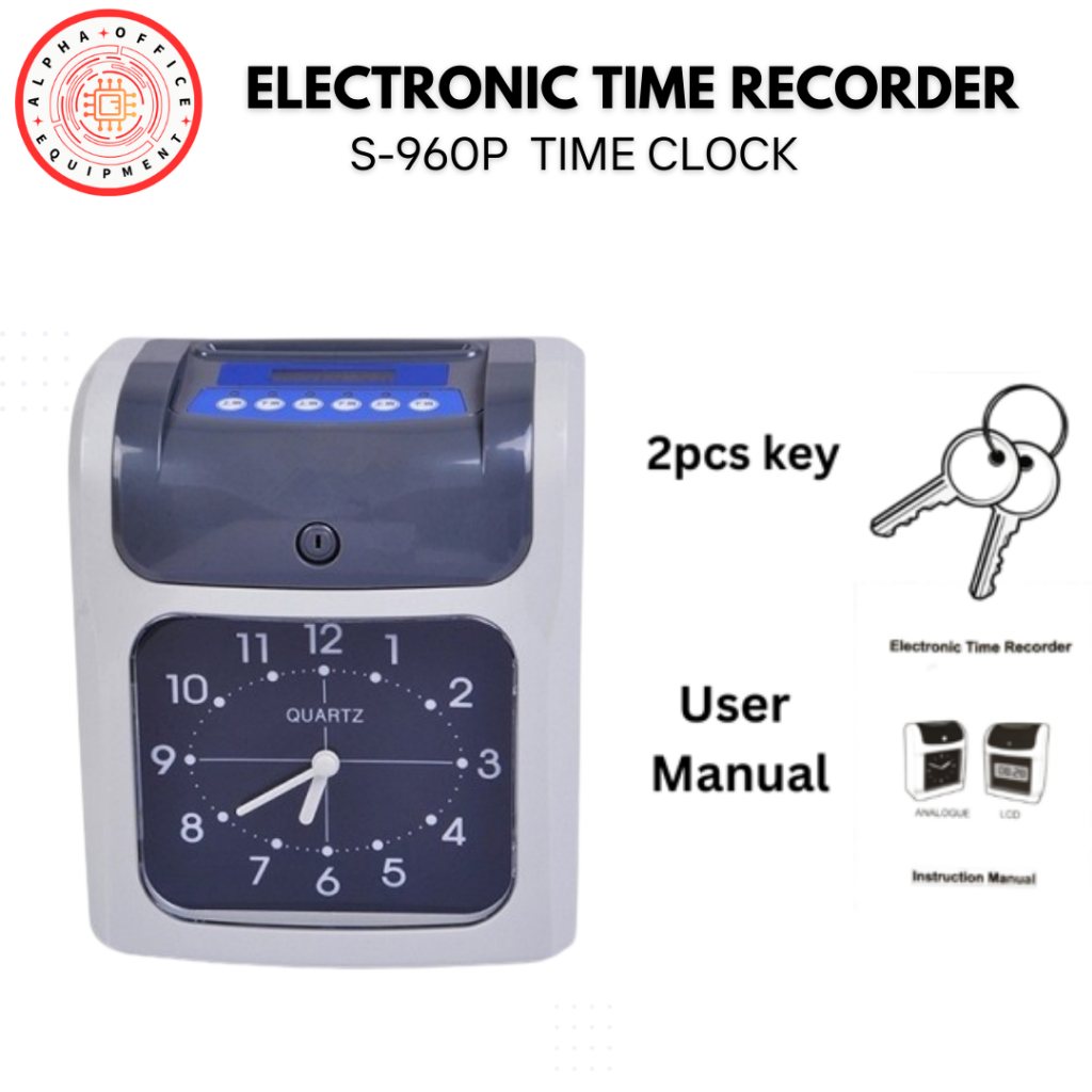 Electronic Time Recorder for Payroll, Eagletime Bundy Clock, Time ...