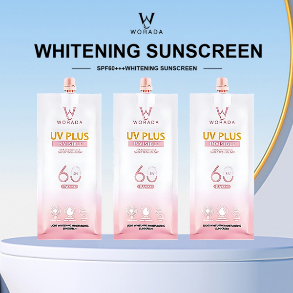 [BUY 1 TAKE 2] Worada Sunscreen SPF60 UV Plus Face Whitening Cream Long ...