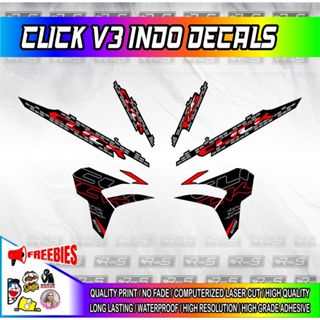 CLICK V3 / V4 NEW INDO STICKER DECALS HD PRINT ( MORE COLORS AVAILABLE ...