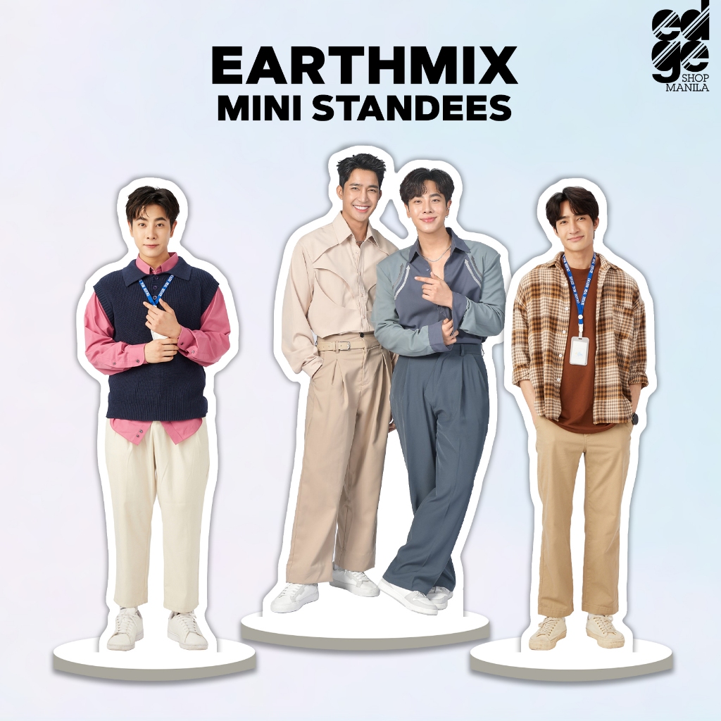 EarthMix Set Mini Standees | Earth Pirapat Mix Sahaphap | Ossan's Love Thailand | รักนี้ให้ "นาย ...