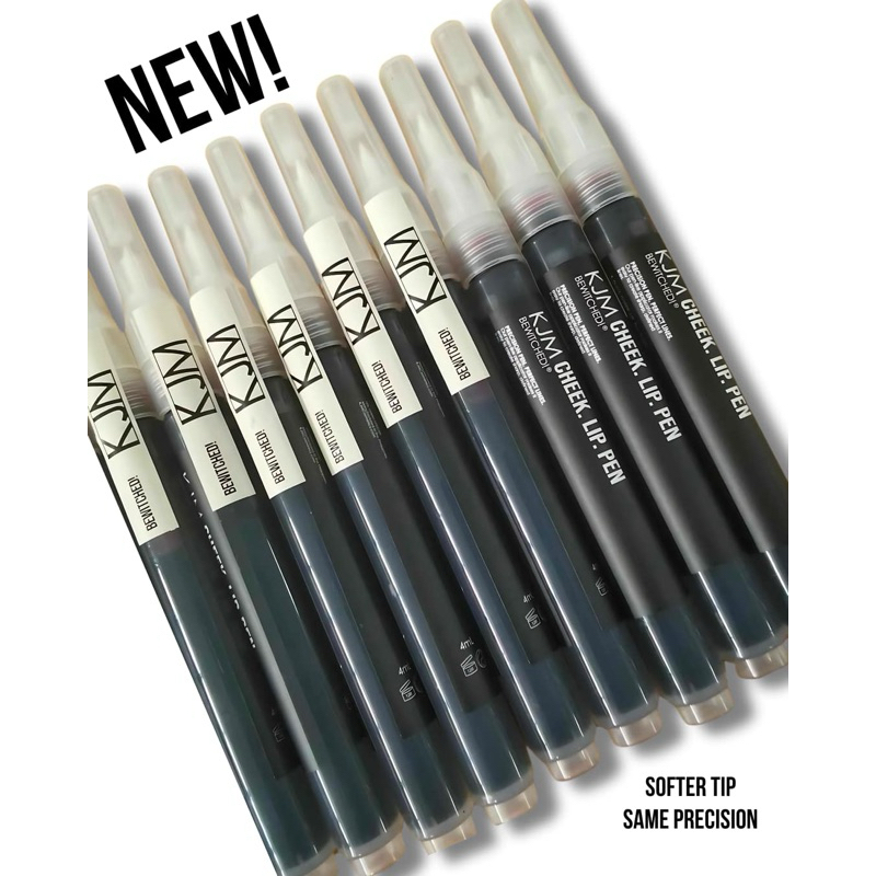 KJM CHEEK. LIP. PEN - Precision Pen, Perfect Lines | Shopee Philippines
