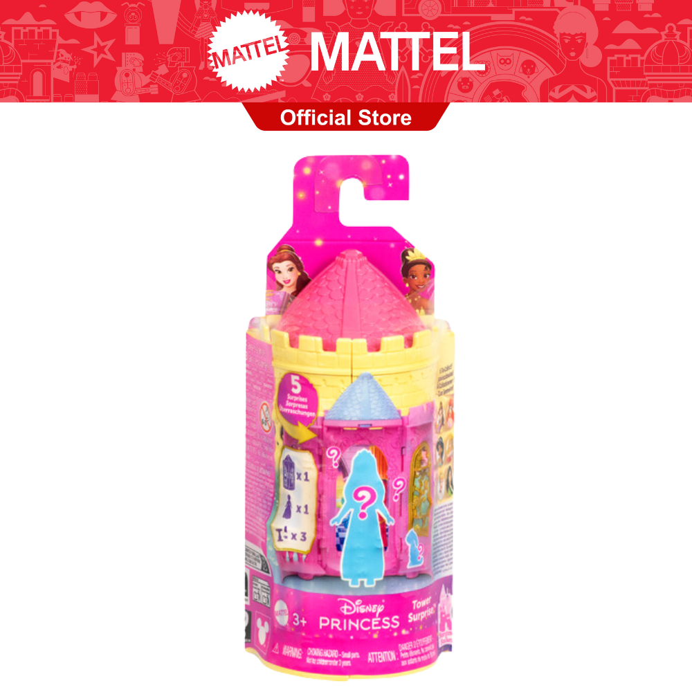 Disney Princess Tower Surprise Stacking Small Playsets and Dolls with 5 ...