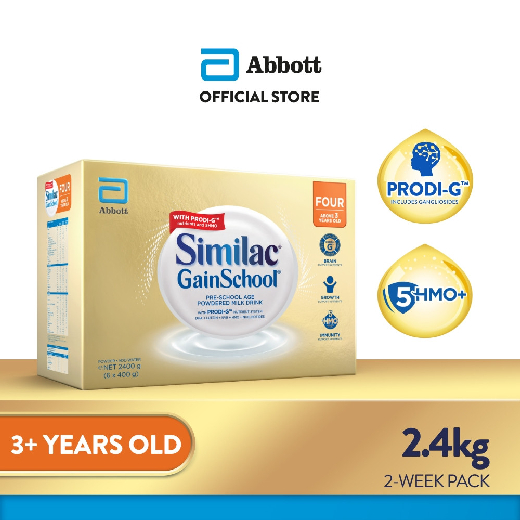Similac Gainschool 2.4kg for Kids Above 3 Years Old Powdered Milk Drink ...