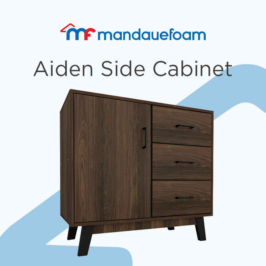 Mandaue Foam Aiden Side Cabinet | Shopee Philippines