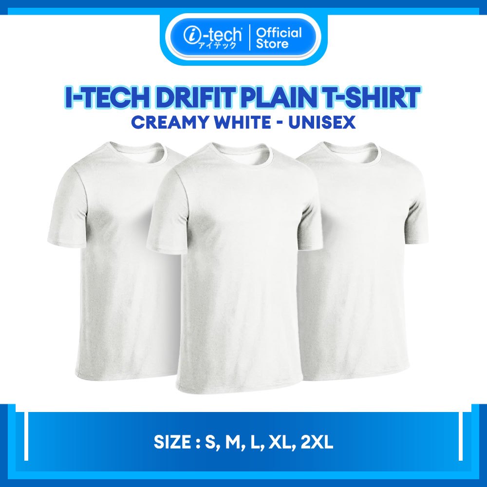 i-tech Dri-FIT Polo Shirt Super creamy white Professional Casual ...